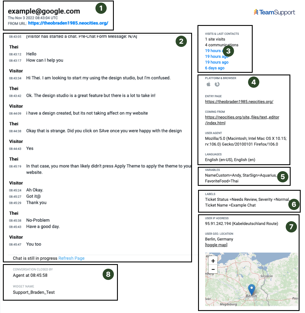 How to: Read chat transcripts | SnapEngage Live Chat